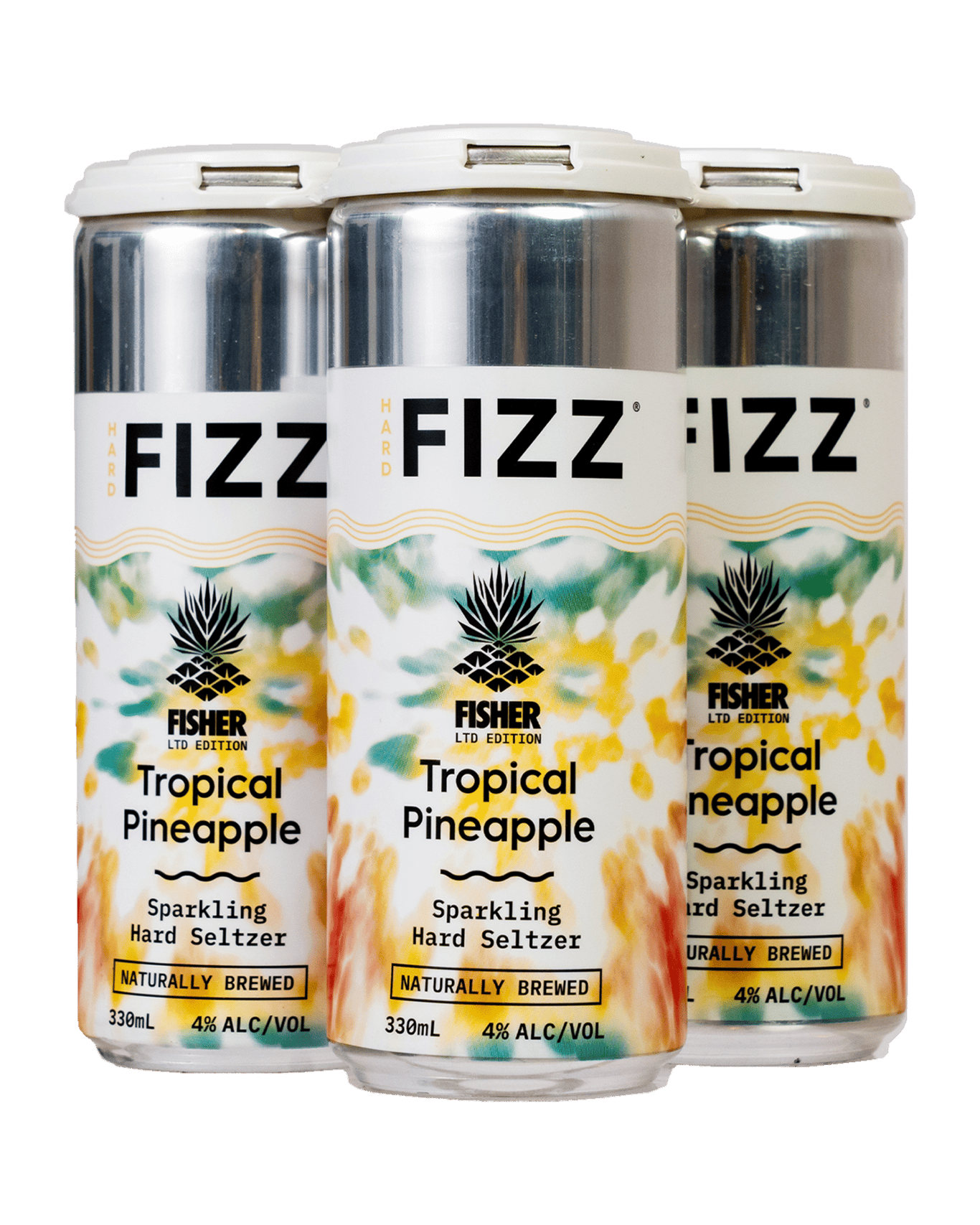 Buy Hard Fizz Fisher Tropical Pineapple Seltzer 330ml Online @Lowest Price