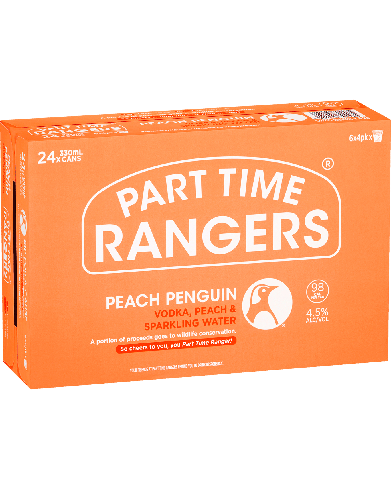 Buy Part Time Rangers Peach Penguin 330ml Online @Lowest Price