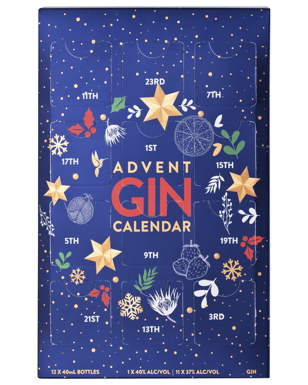 Sugarbird Gin 12 Days Advent Calendar Unbeatable Prices Buy Online 
