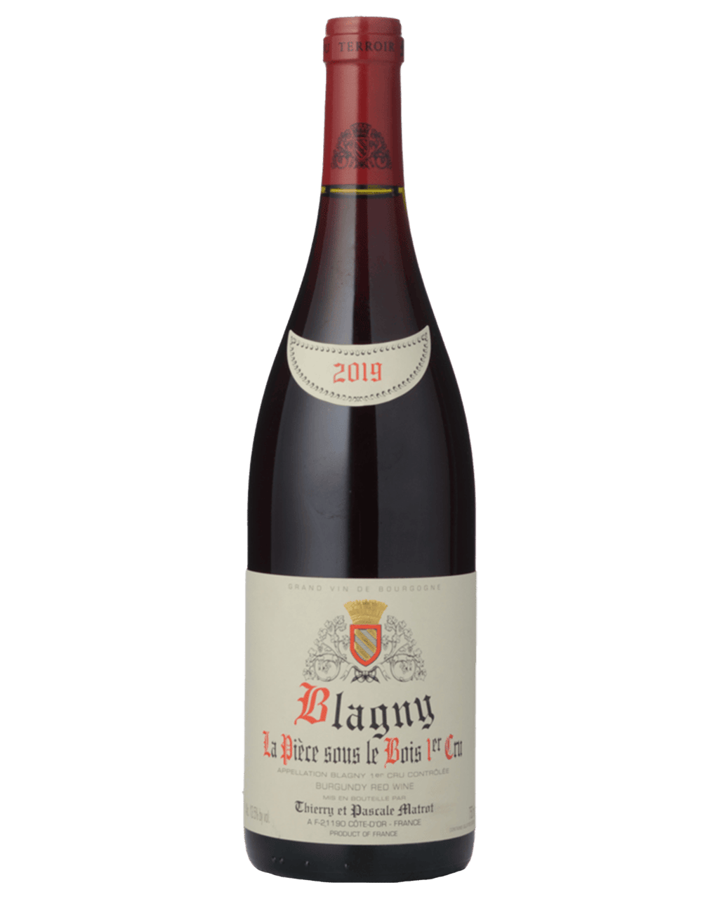 Buy Domaine Matrot Blagny Rouge Sous Bois 1er Cru 2019 Online @Lowest Price