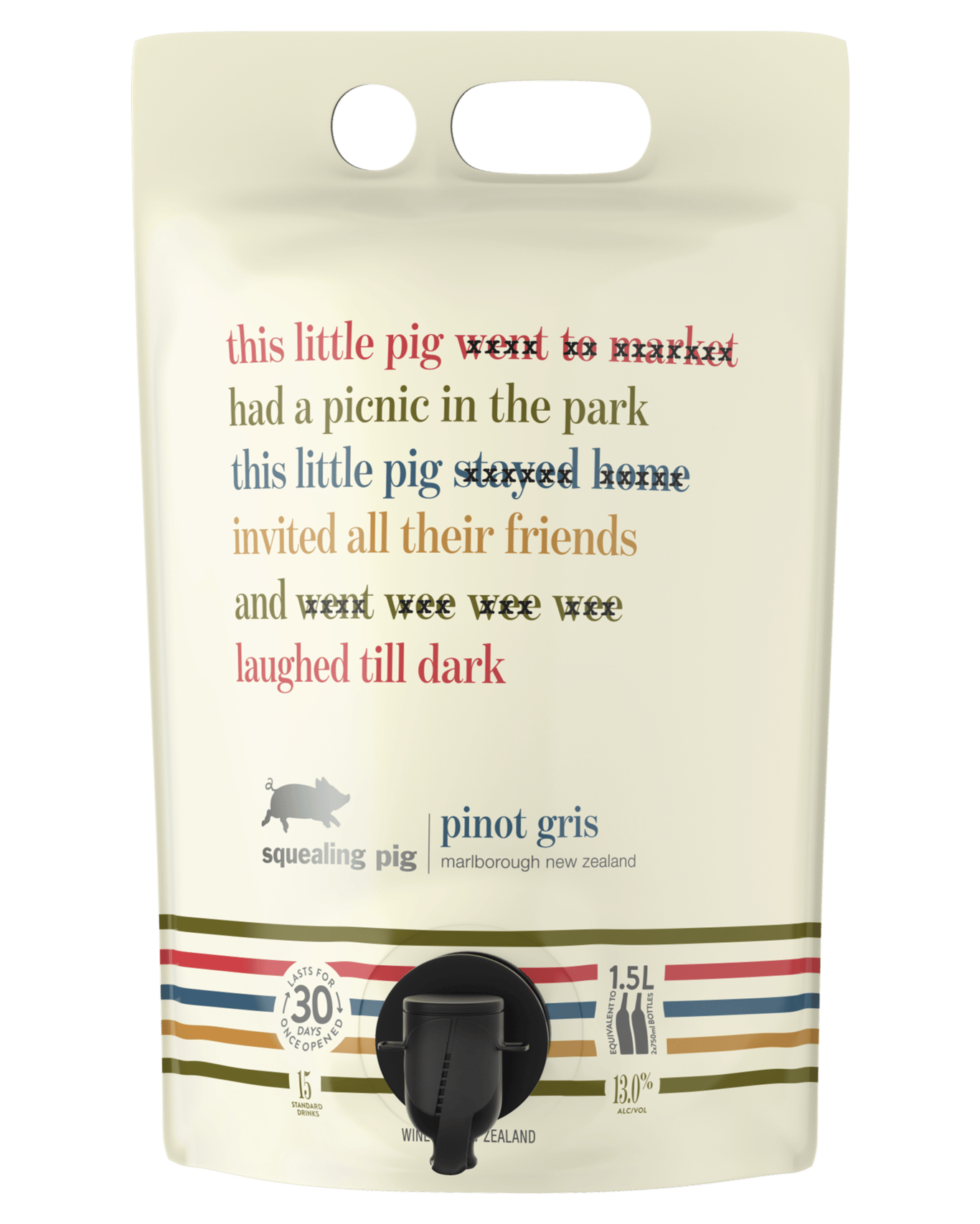 Buy Squealing Pig Pinot Gris Bagnum 1.5l Online @Lowest Price