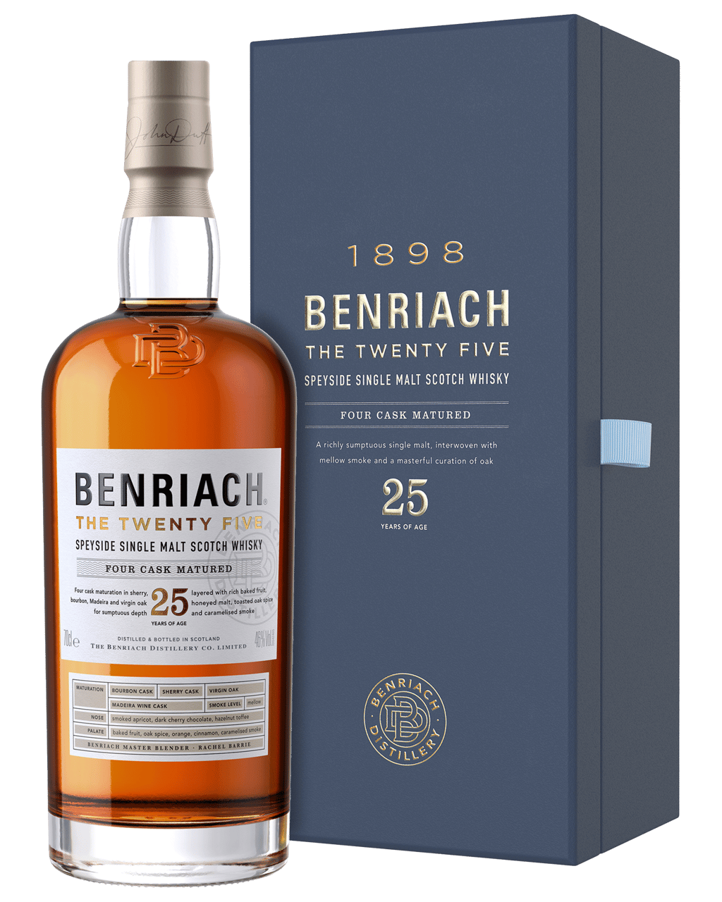 Buy Benriach 25yo Single Malt Scotch Whisky 700ml Online @Lowest Price