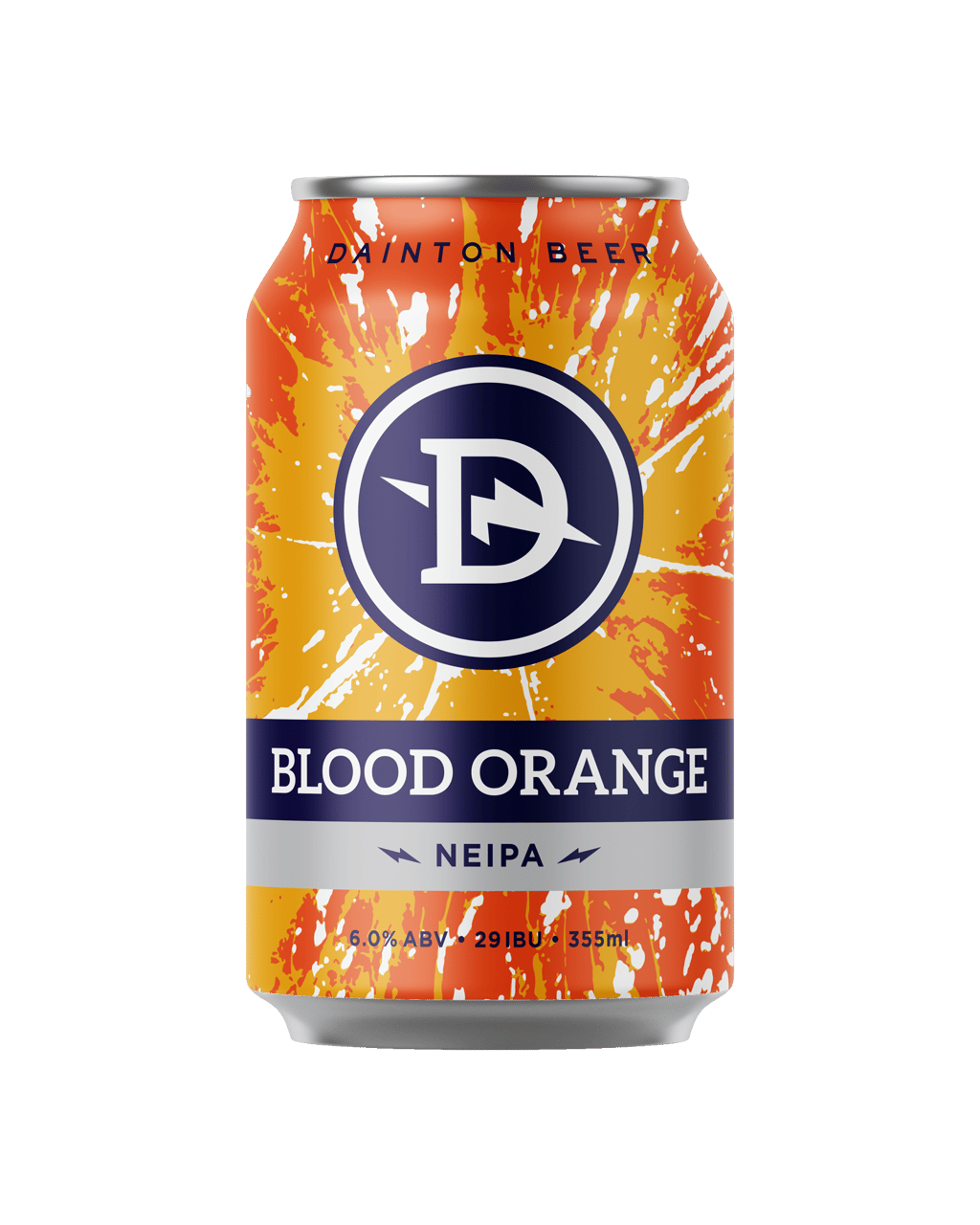 Buy Dainton Beer Blood Orange Rye Neipa Cans 355ml Online @Lowest Price