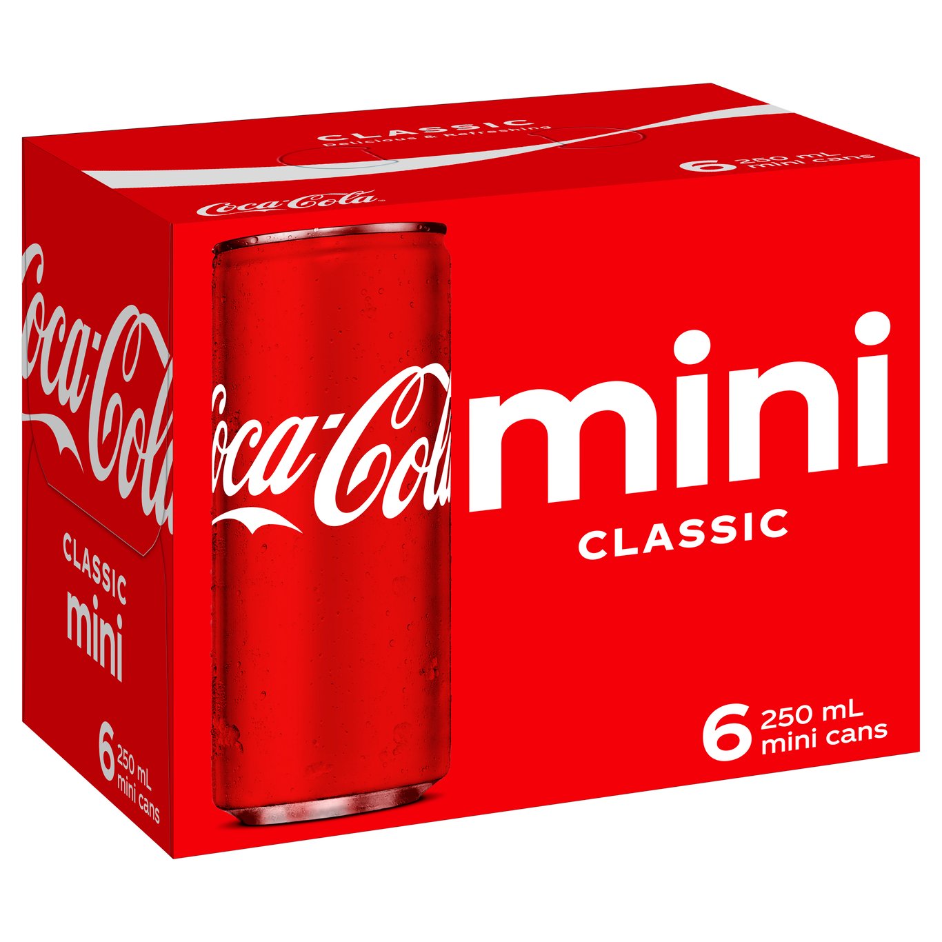 Buy Coca-cola Classic Mini Cans 250ml Online @Lowest Price