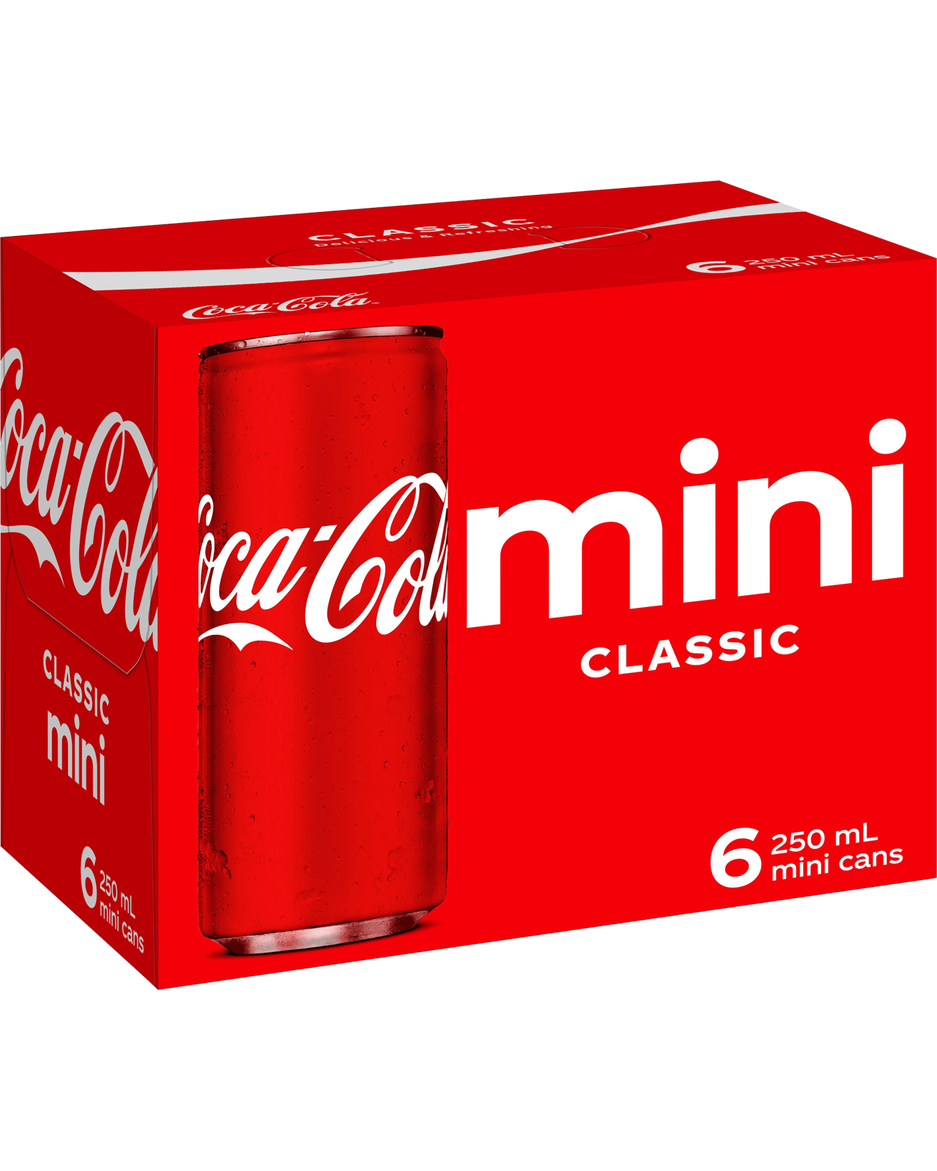 Buy Coca-cola Classic Mini Cans 250ml Online (Lowest Price Guarantee ...