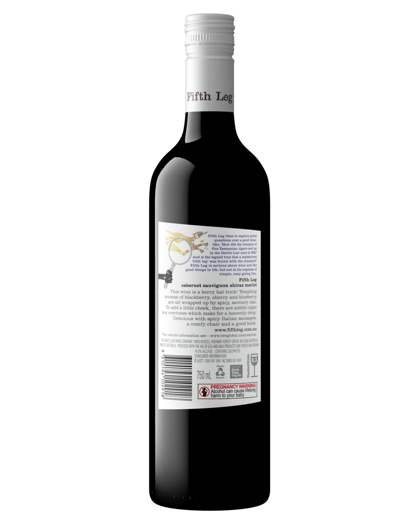 Buy Fifth Leg Cabernet Sauvignon Shiraz Merlot Online @Lowest Price