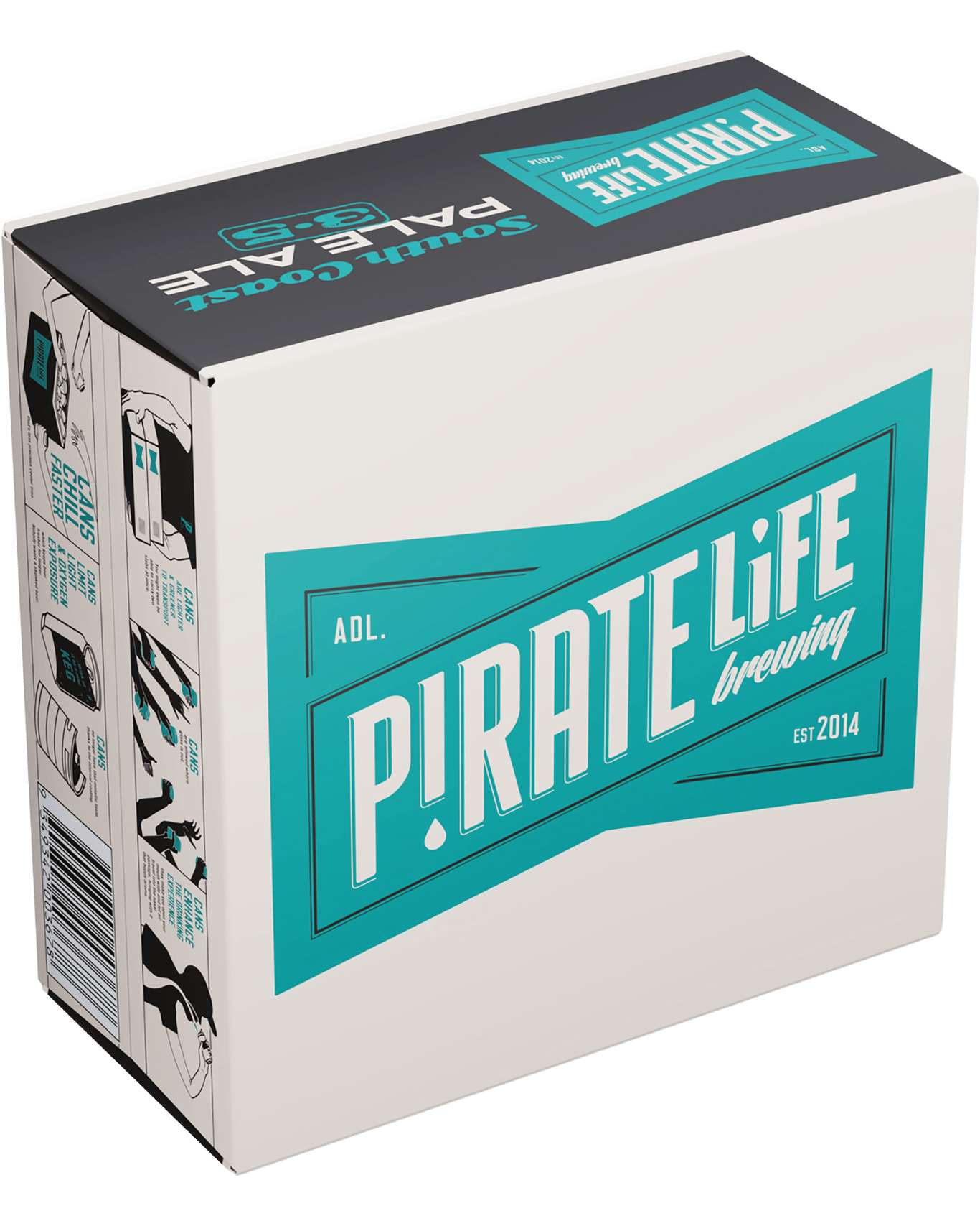 Buy Pirate Life South Coast Pale Ale 3.5% Cans 355ml Online @Lowest Price