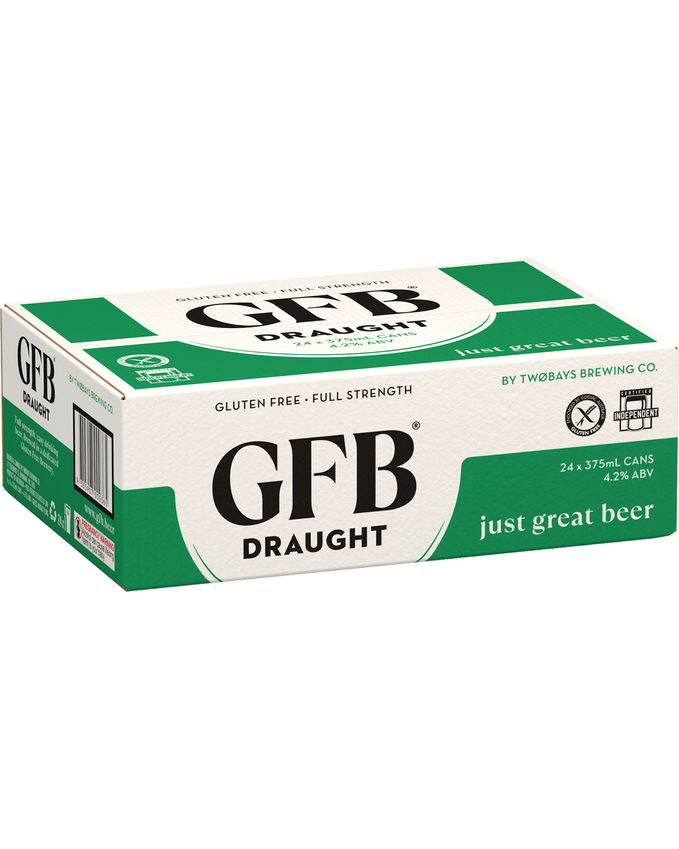 Buy Two Bays Brewing Co. Gfb Gluten Free Draught Can 375ml Online ...