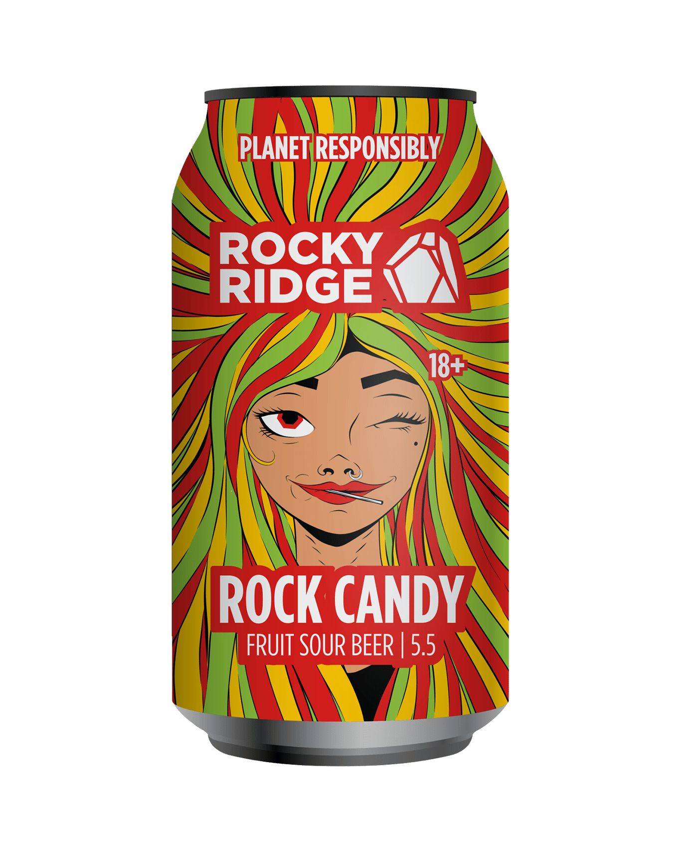 Buy Rocky Ridge Brewing Co Rock Candy Fruit Sour Beer Cans 375ml Online ...