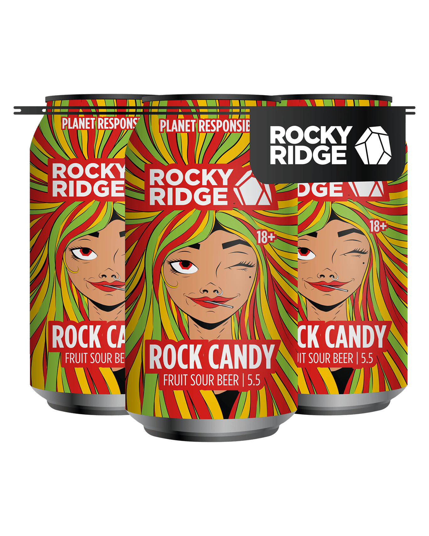 Buy Rocky Ridge Brewing Co Rock Candy Fruit Sour Beer Cans 375ml Online ...