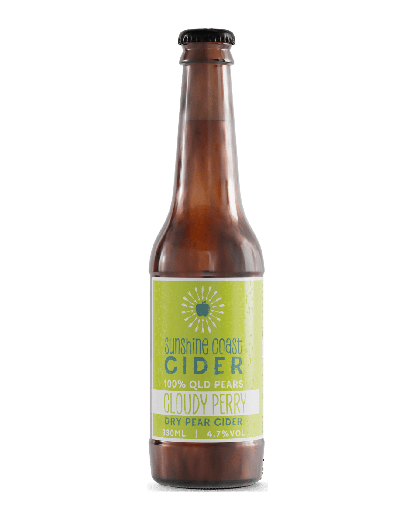 Buy Sunshine Coast Cider Cloudy Perry Dry Pear Cider Bottles 330ml ...