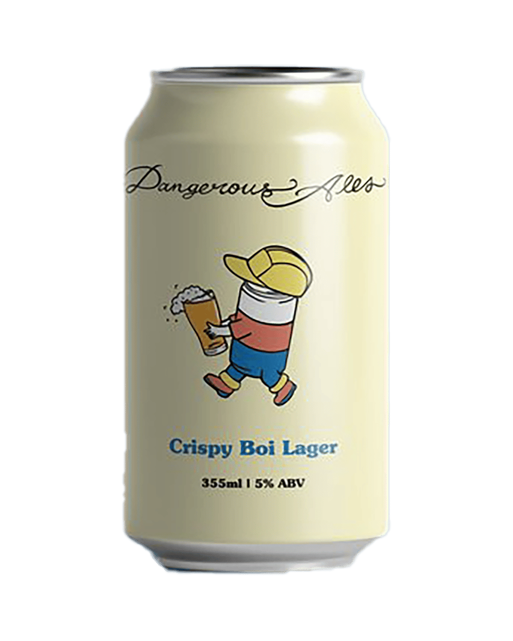 Buy Dangerous Ales Crispy Boi Lager Cans 355ml Online @Lowest Price