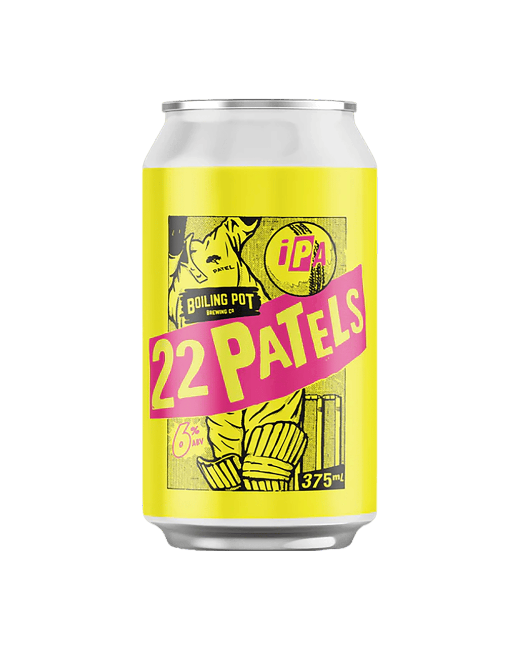 Buy Boiling Pot Brewing Co. 22 Patels Ipa Cans 375ml Online @Lowest Price