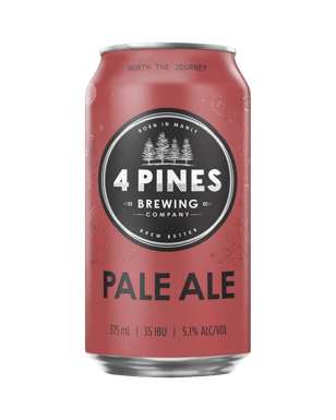 Buy 4 Pines Pale Ale Can 375ml Online @Lowest Price