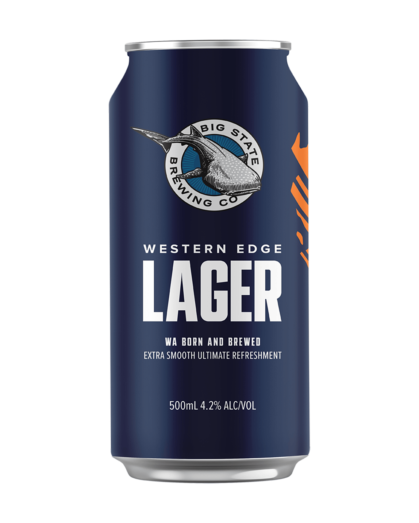 Buy Big State Brewing Co Western Edge Lager Cans 500ml Online @Lowest Price
