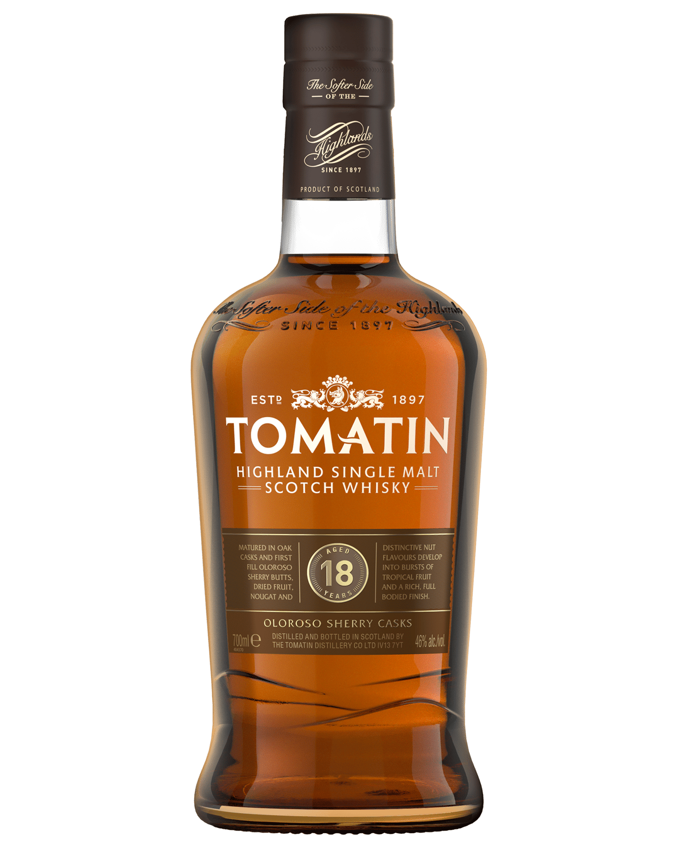 Buy Tomatin 18yo Single Malt Whisky 700ml Online @Lowest Price