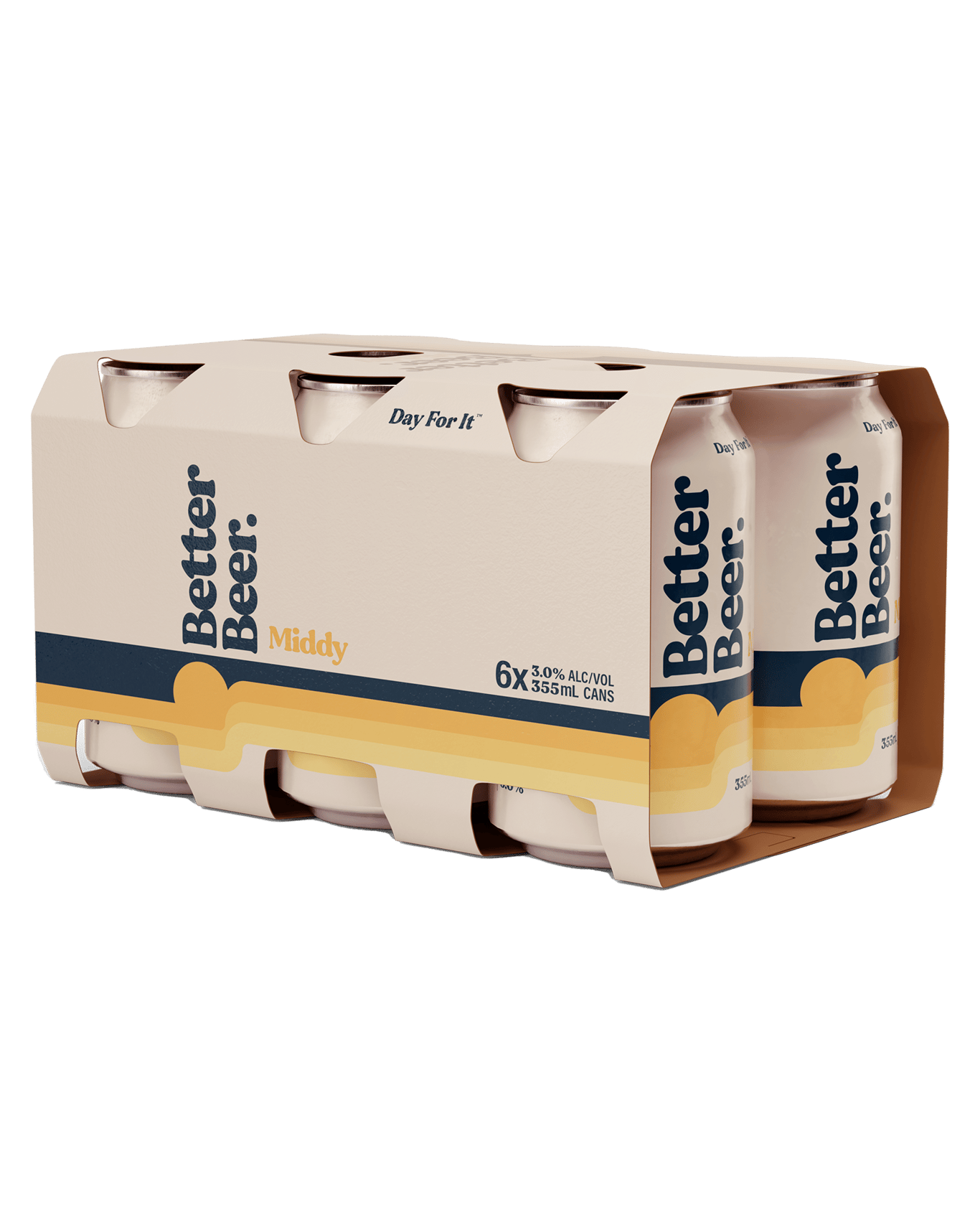 Buy Better Beer Middy Lager 3.0% Can 355ml Online @Lowest Price