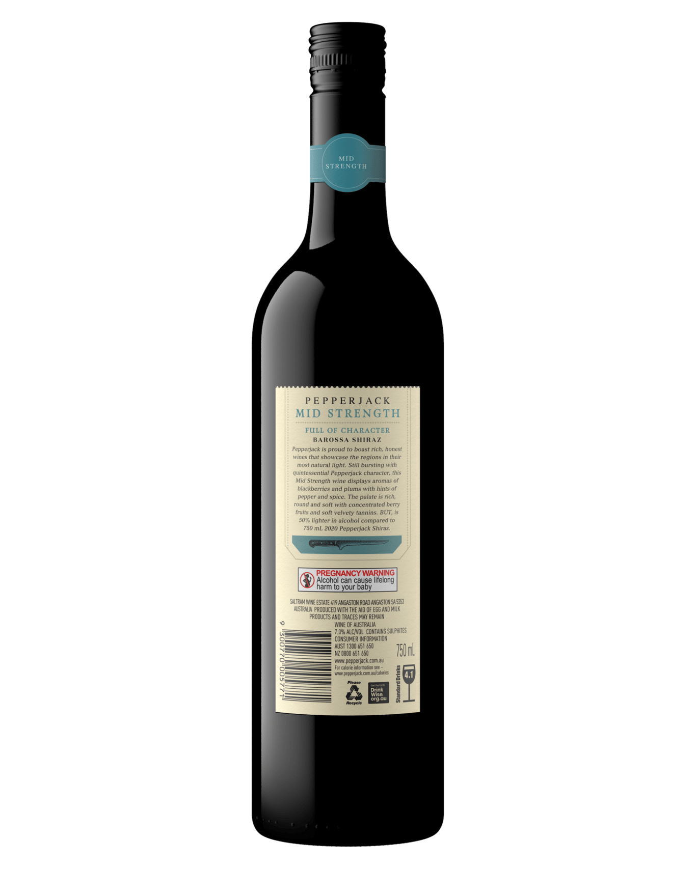Buy Pepperjack Mid Strength Shiraz Online @Lowest Price