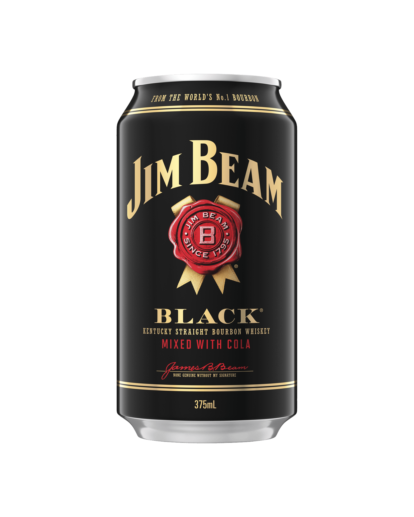 Buy Jim Beam Black Label & Cola Cans 375ml Online @Lowest Price