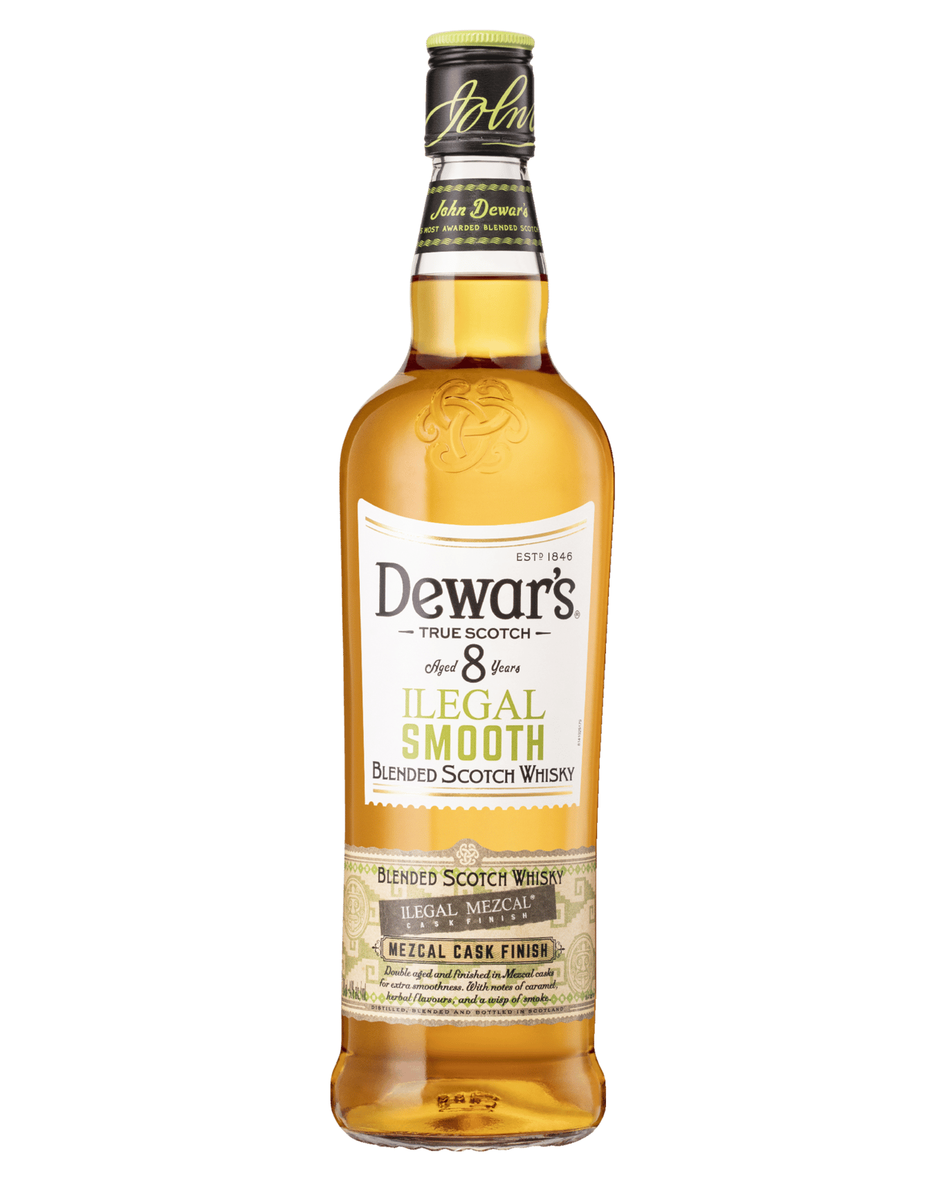 Buy Dewar's 8yo Mezcal Smooth Whisky 700ml Online @Lowest Price