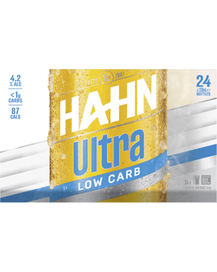 Buy Hahn Ultra Low Carb Bottles 330ml Online (Lowest Price Guarantee ...
