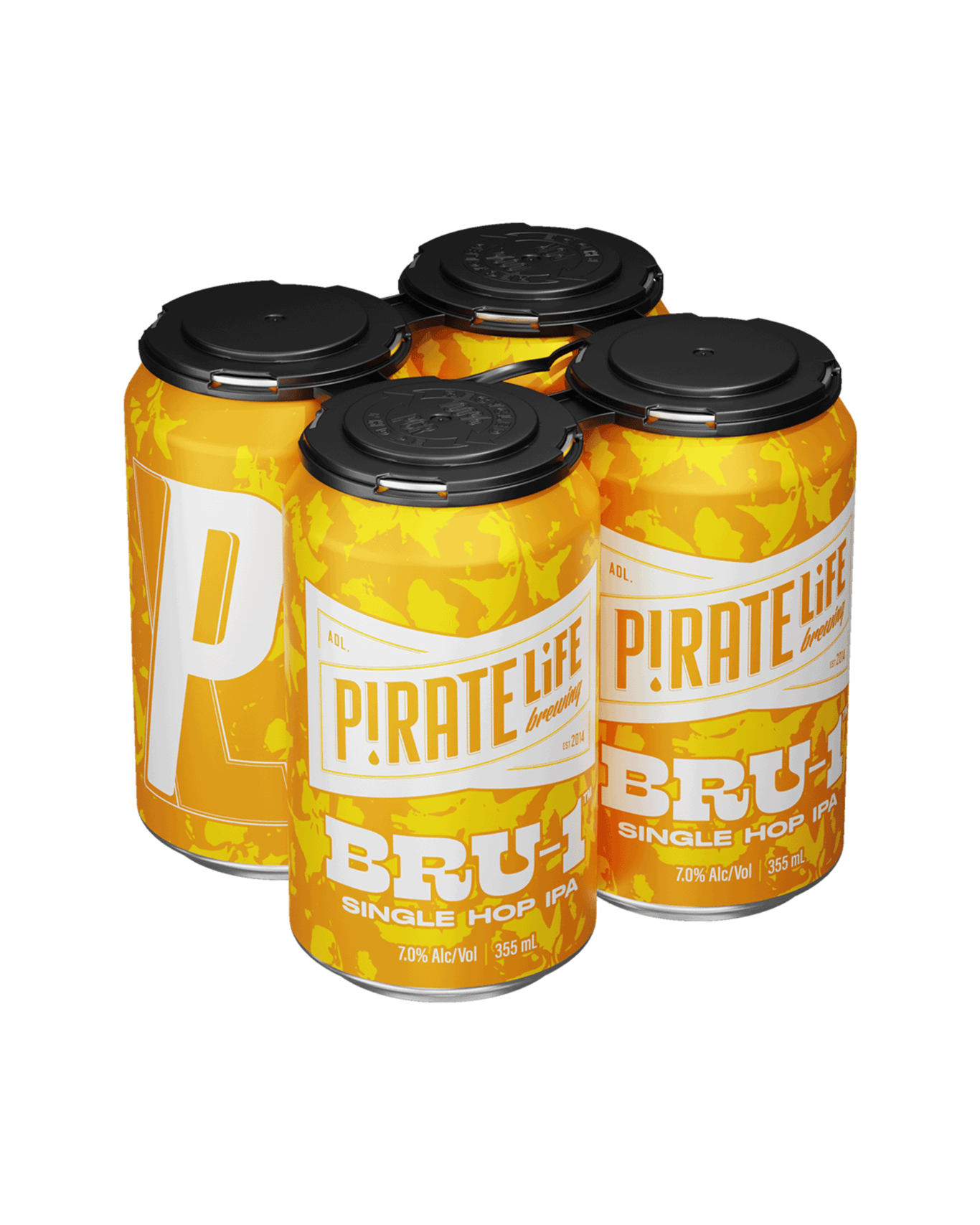 Buy Pirate Life Bru-1 Single Hop Ipa Cans 355ml Online (Low Prices ...