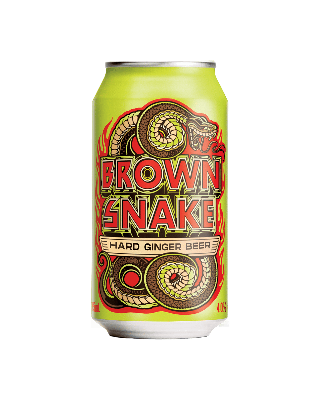 Buy Brown Snake Ginger Beer Cans 375ml Online @Lowest Price