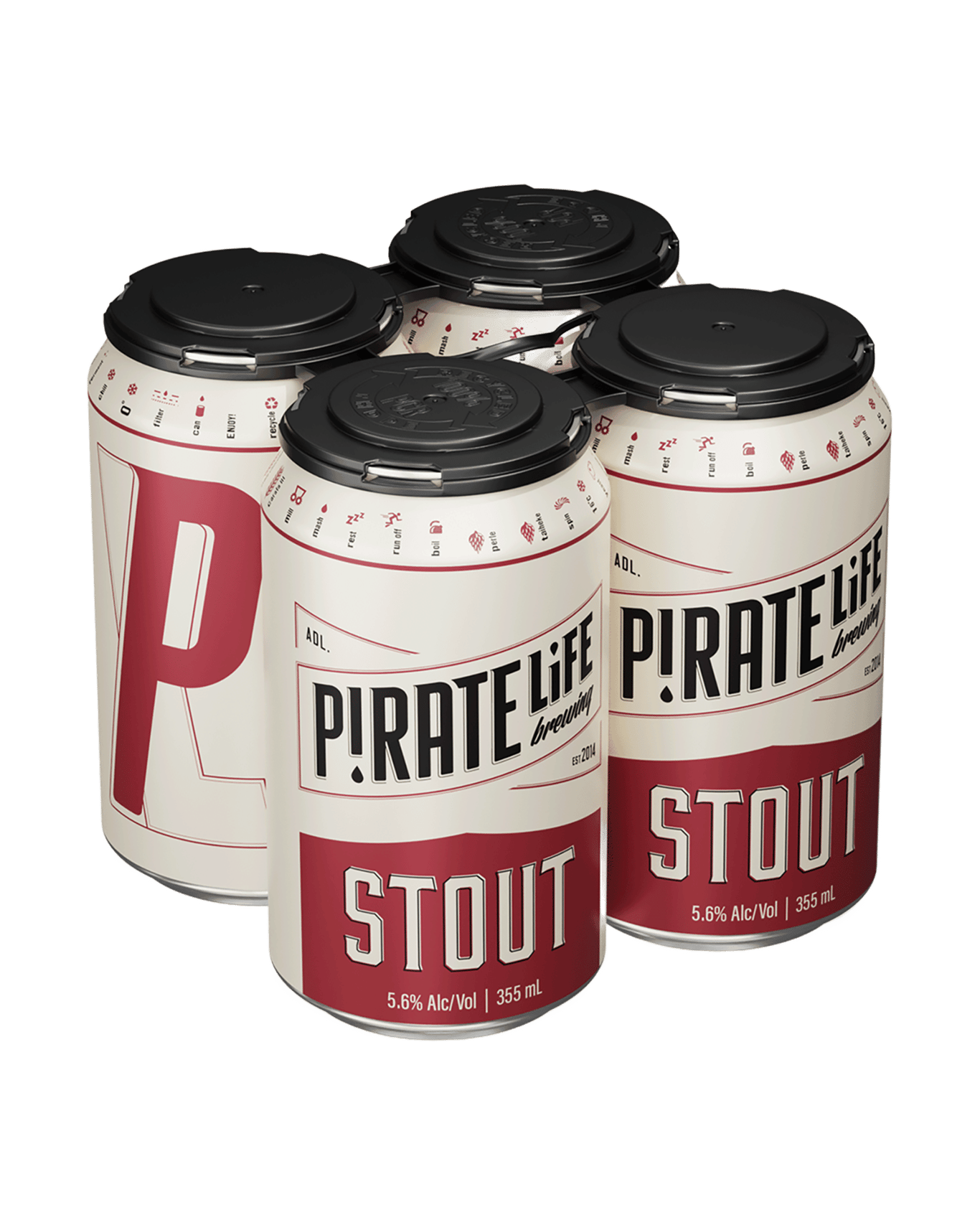 Buy Pirate Life Stout Cans 355ml Online @Lowest Price