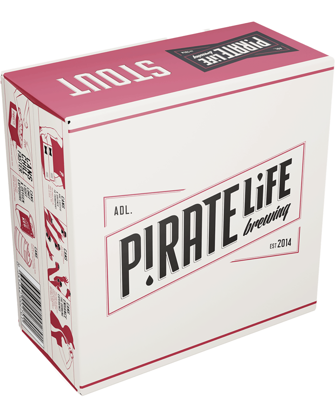 Buy Pirate Life Stout Cans 355ml Online @Lowest Price