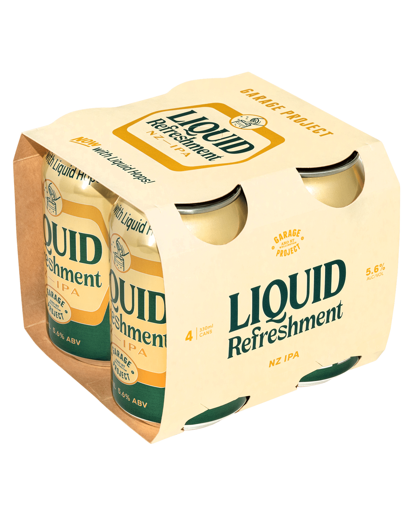 Buy Garage Project Liquid Refreshment Nz Ipa Cans 330ml Online @Lowest ...