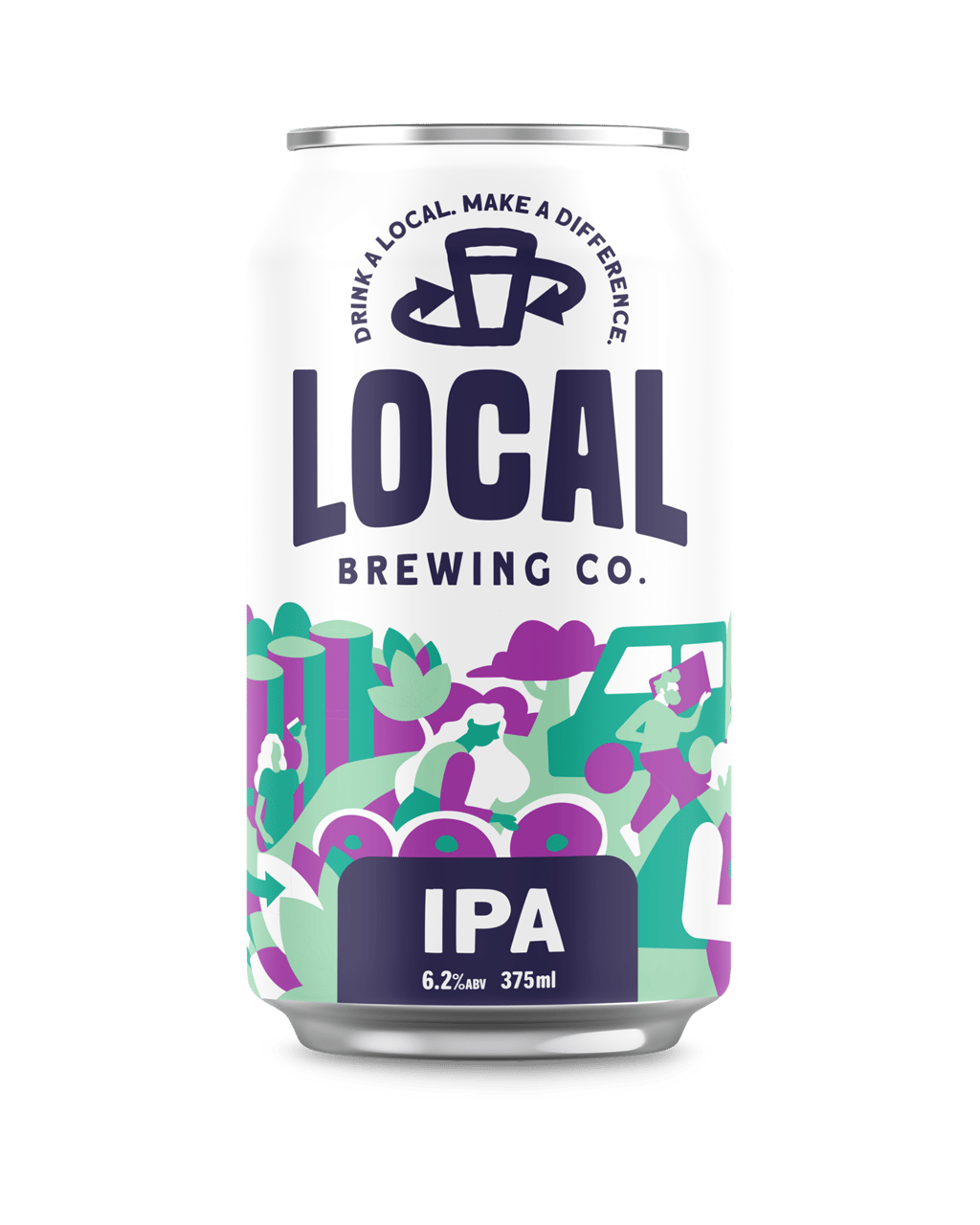 Buy Local Brewing Co Ipacans375ml Online @Lowest Price