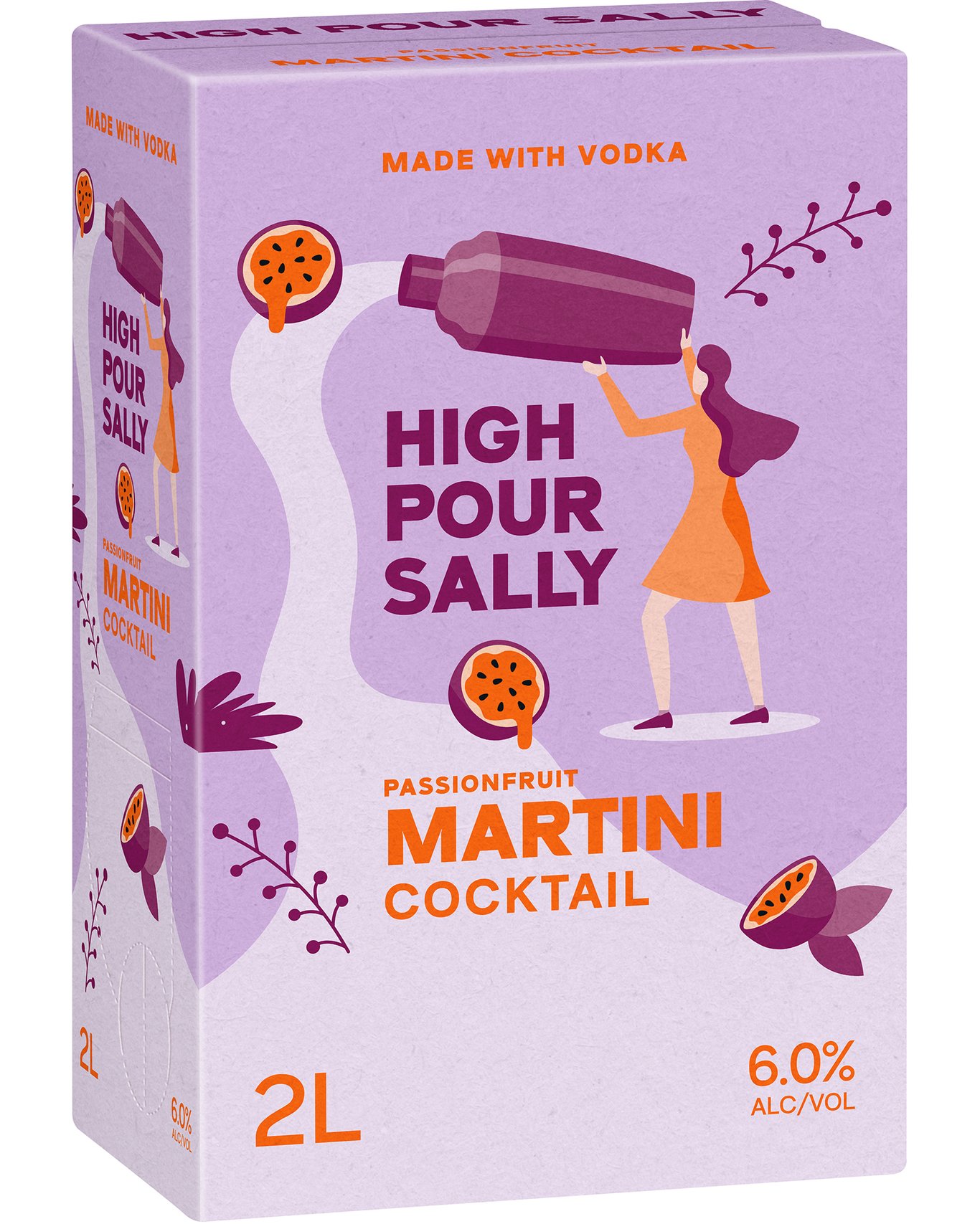 Buy High Pour Sally Passionfruit Martini 2l Online @Lowest Price