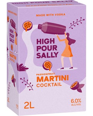 Buy High Pour Sally Passionfruit Martini 2l Online @Lowest Price