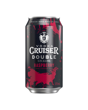 Buy Vodka Cruiser Double Raspberry 6.8% Can 375ml Online @Lowest Price