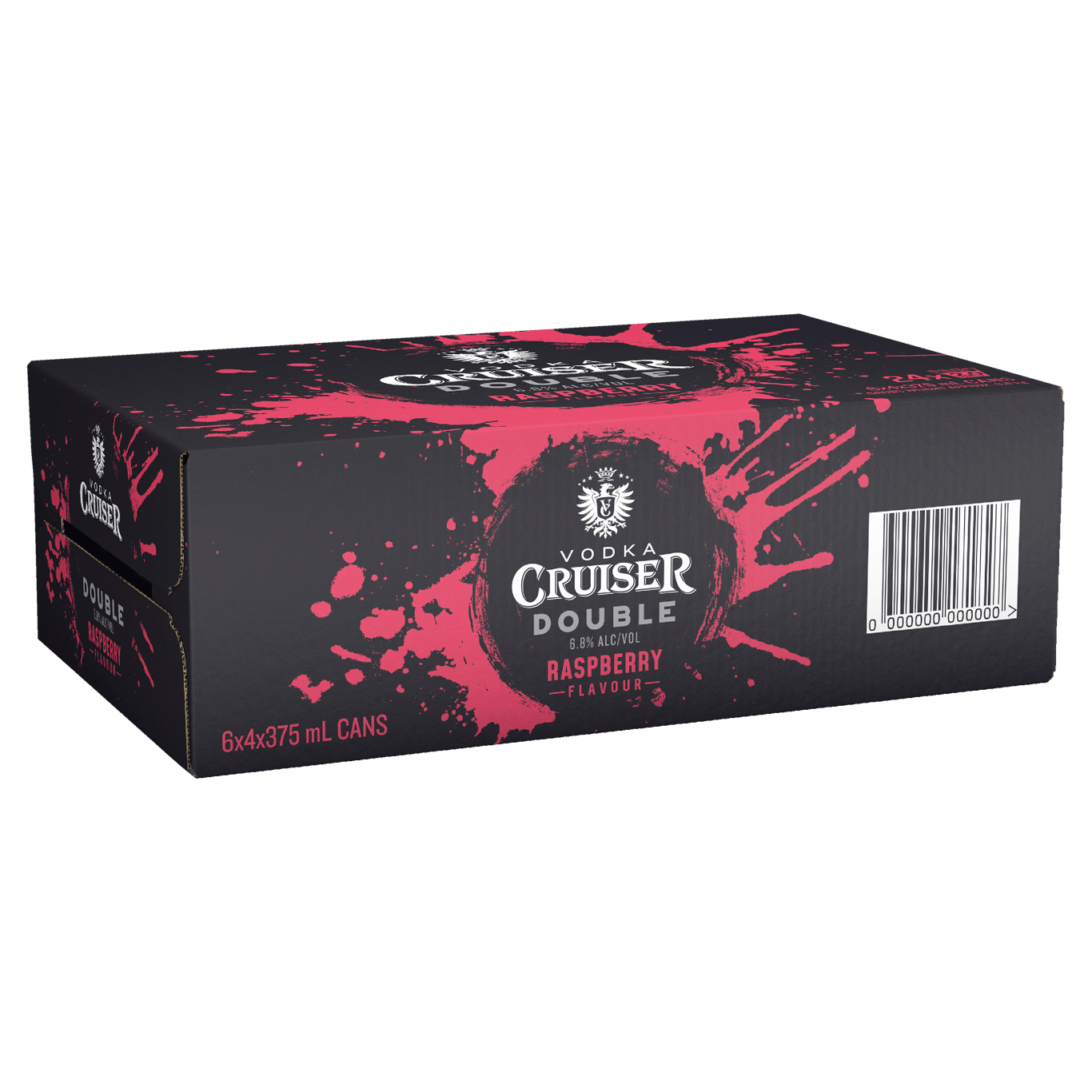 Buy Vodka Cruiser Double Raspberry 6.8% Can 375ml Online @Lowest Price