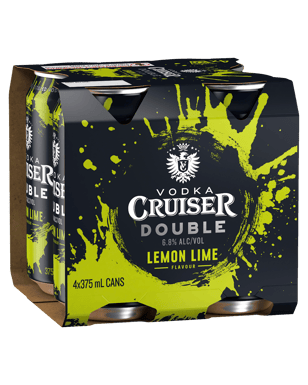 Buy Vodka Cruiser Double Lemon Lime 6.8% Cans 375ml Online @Lowest Price