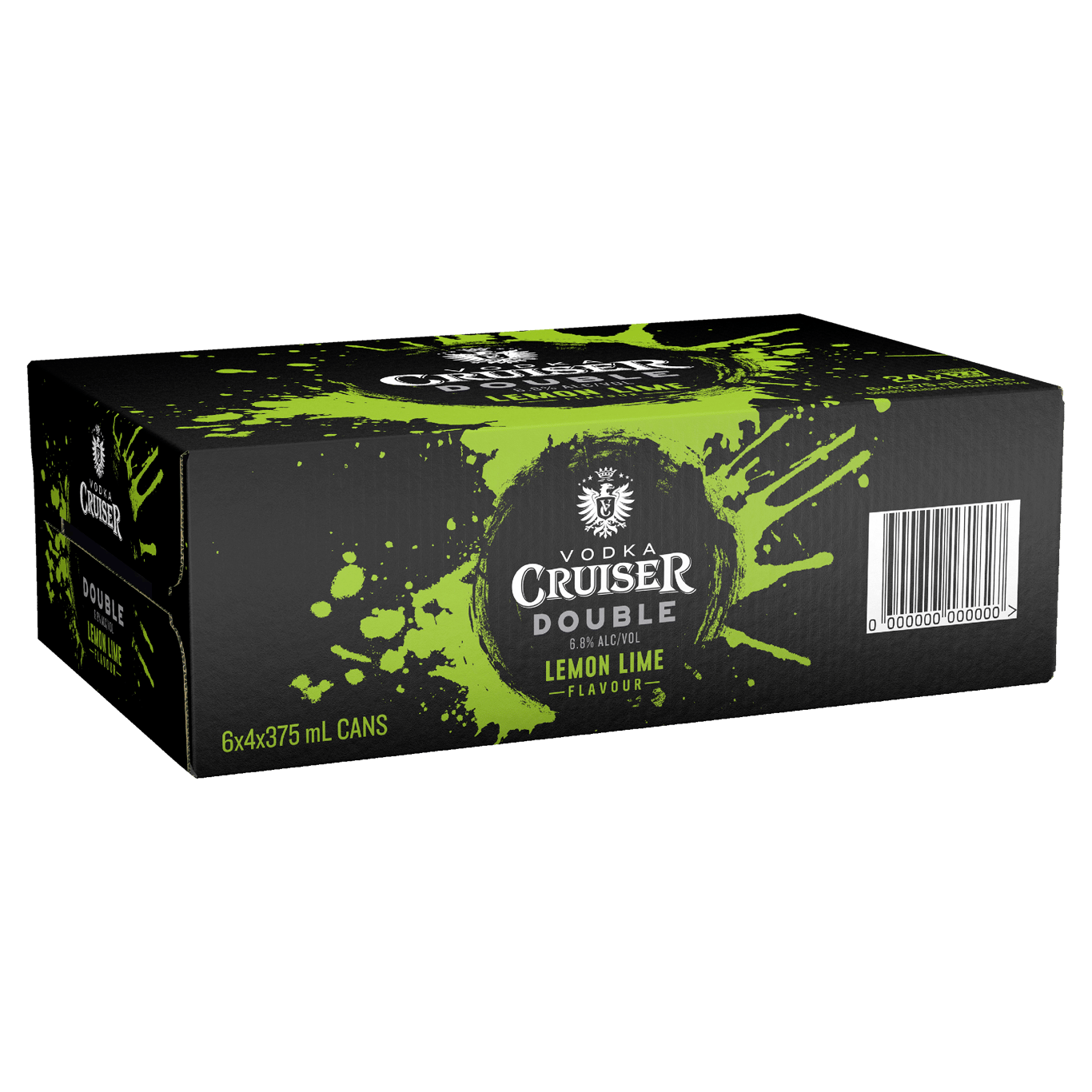 Buy Vodka Cruiser Double Lemon Lime 6.8% Cans 375ml Online @Lowest Price
