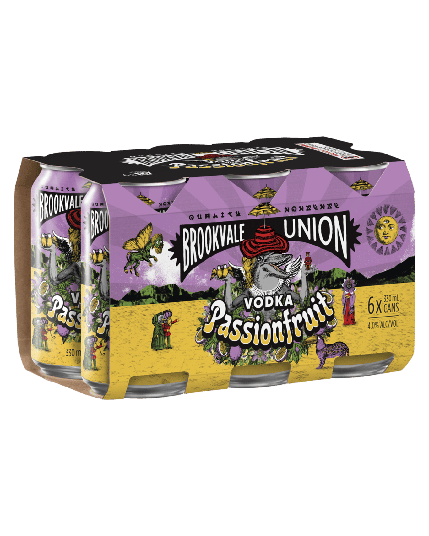 Buy Brookvale Union Vodka Passionfruit Can 330ml Online @Lowest Price