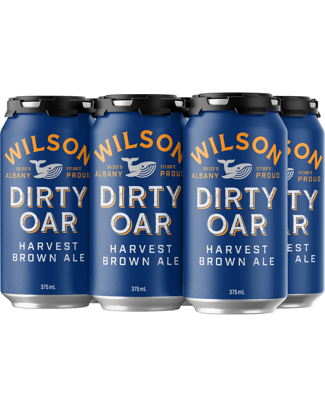Buy Wilson Brewing Co. Dirty Oar Harvest Brown Ale Cans 375ml Online ...