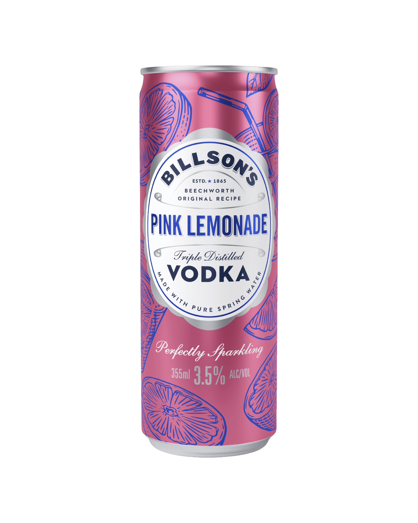 Buy Billson's Vodka With Pink Lemonade Can 355ml Online @Lowest Price