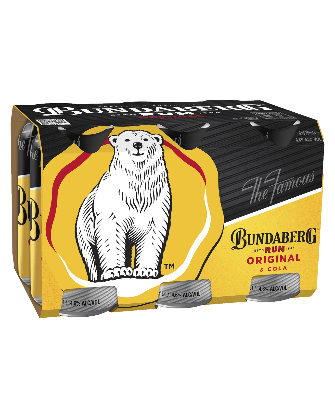 Buy Bundaberg Rum & Cola Cans 375ml Online @Lowest Price