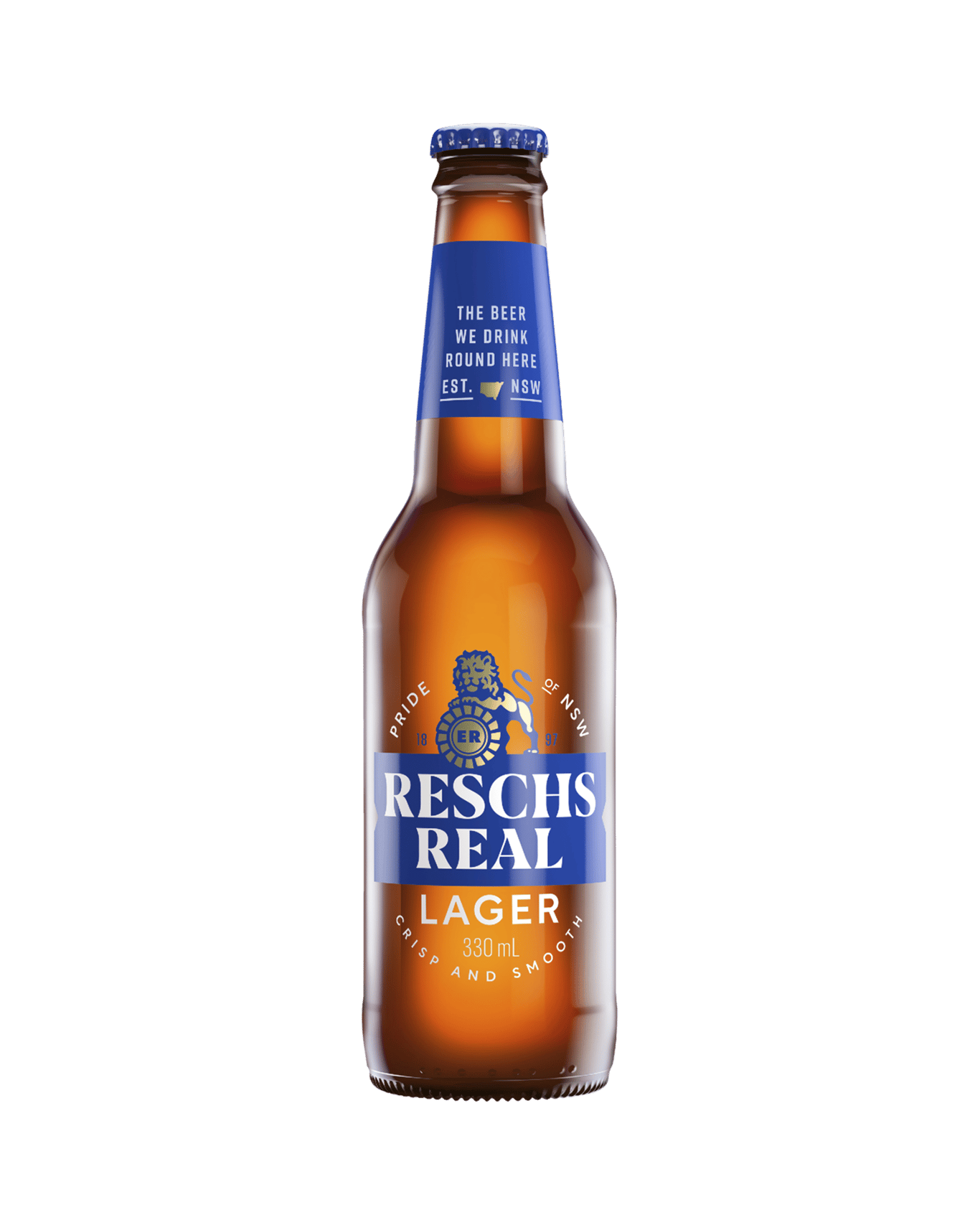 Buy Reschs Real Lager Bottles 330ml Online @Lowest Price
