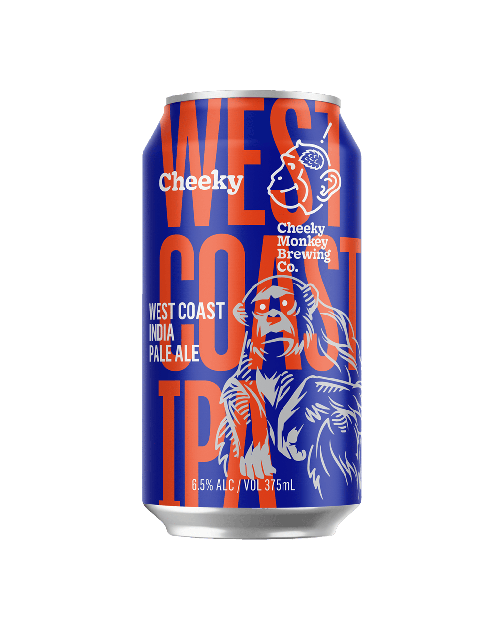 Buy Cheeky Monkey Brewing Co. West Coast Ipa Can 375ml Online (Low ...
