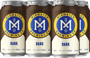 Buy Mismatch Brewing Co Dark Ale Can 375ml Online @Lowest Price