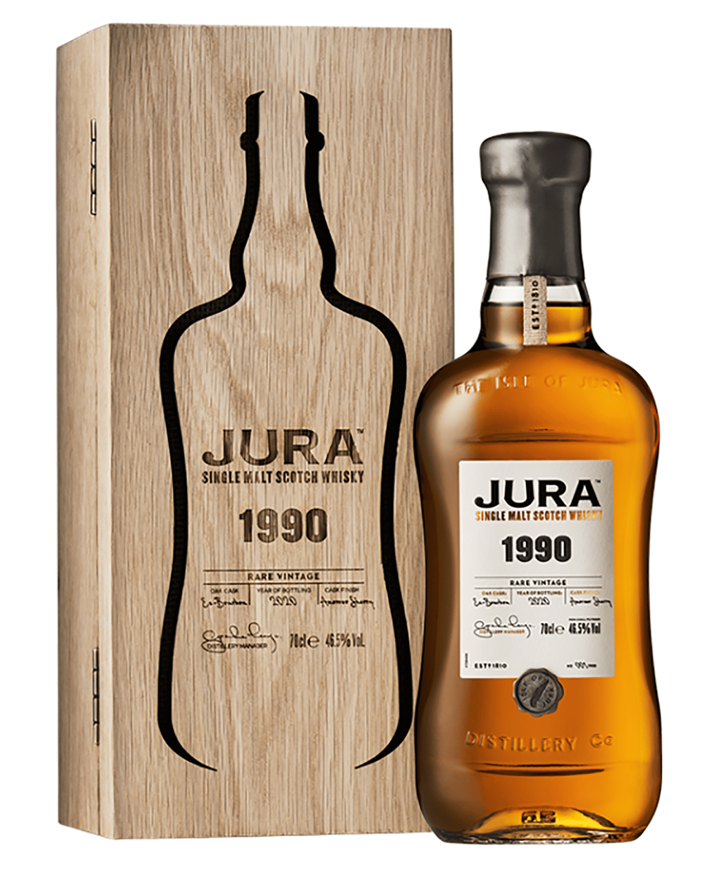 Buy Jura 1990 Vintage Single Malt Whisky 700ml Online @Lowest Price