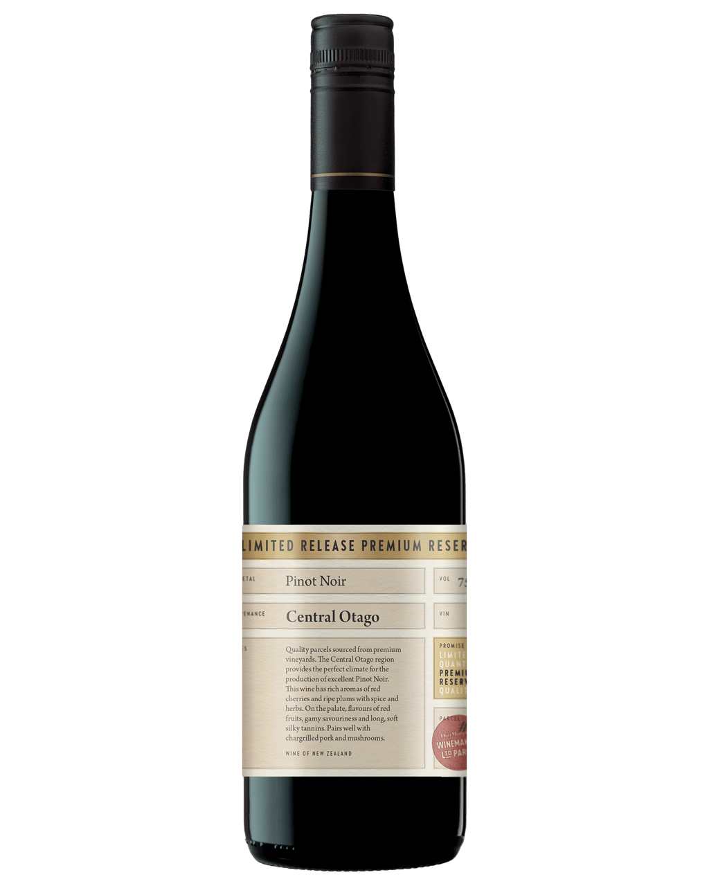 Buy Cleanskin Winemakers Ltd Parcel 723 Central Otago Pinot Noir Online ...