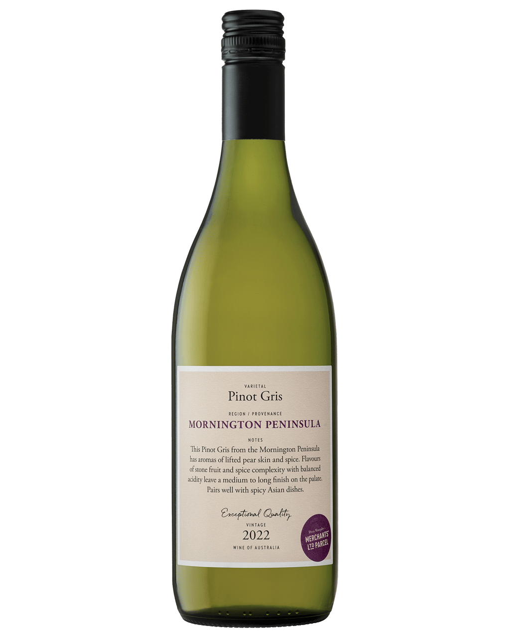 Buy Cleanskin Brown Label Mornington Pinot Gris Online @Lowest Price