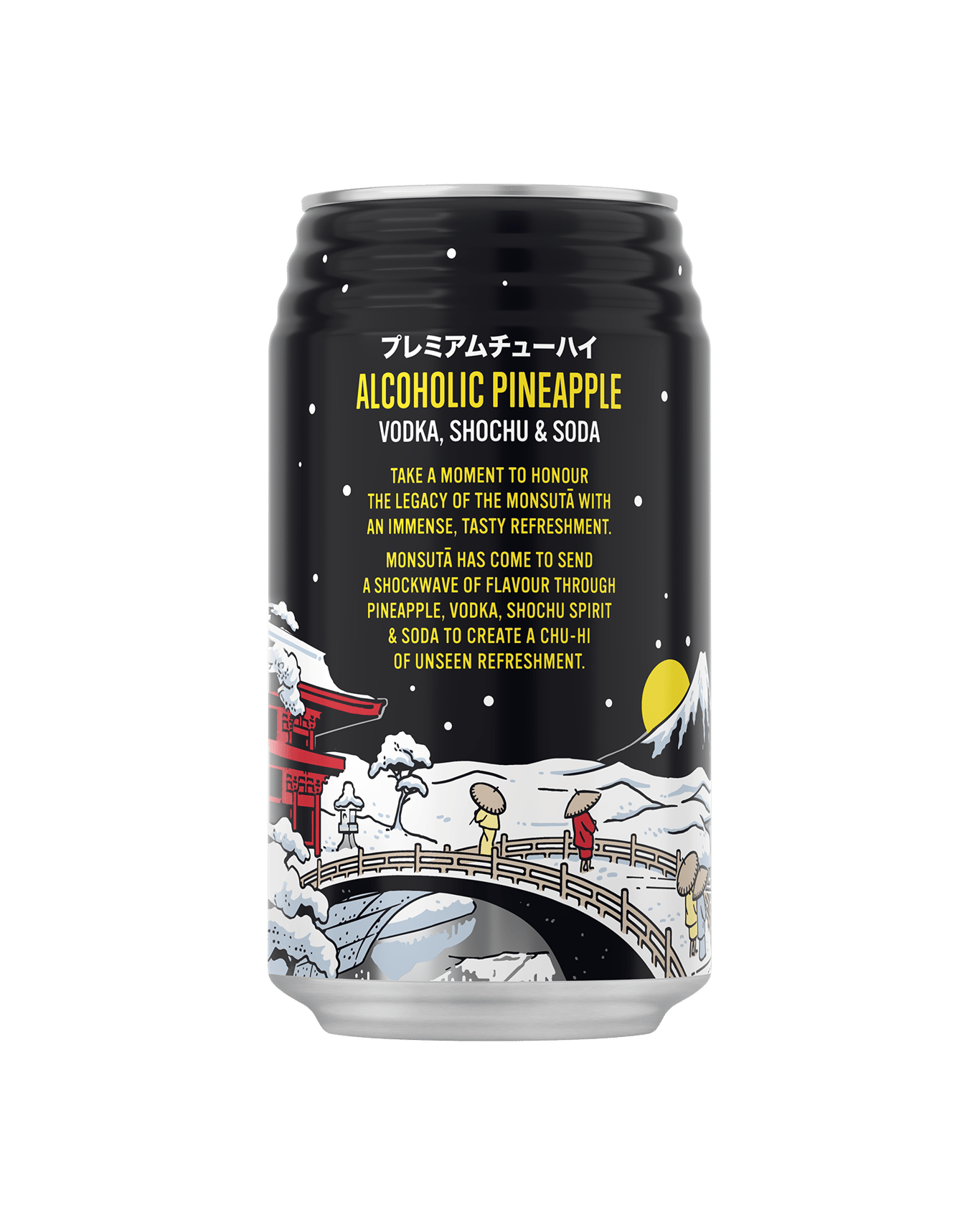 Buy Monsuta Pineapple Chuhai 7.3% Cans 350ml Online @Lowest Price