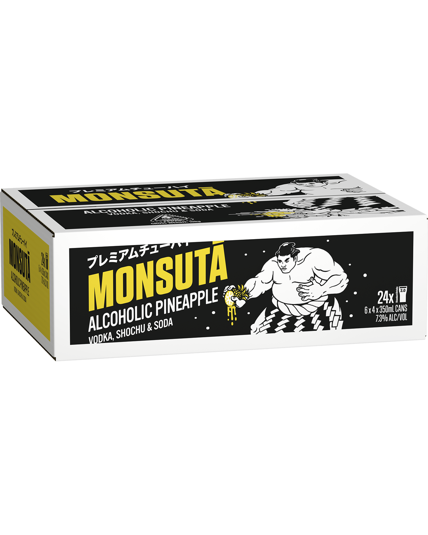Buy Monsuta Pineapple Chuhai 7.3% Cans 350ml Online @Lowest Price