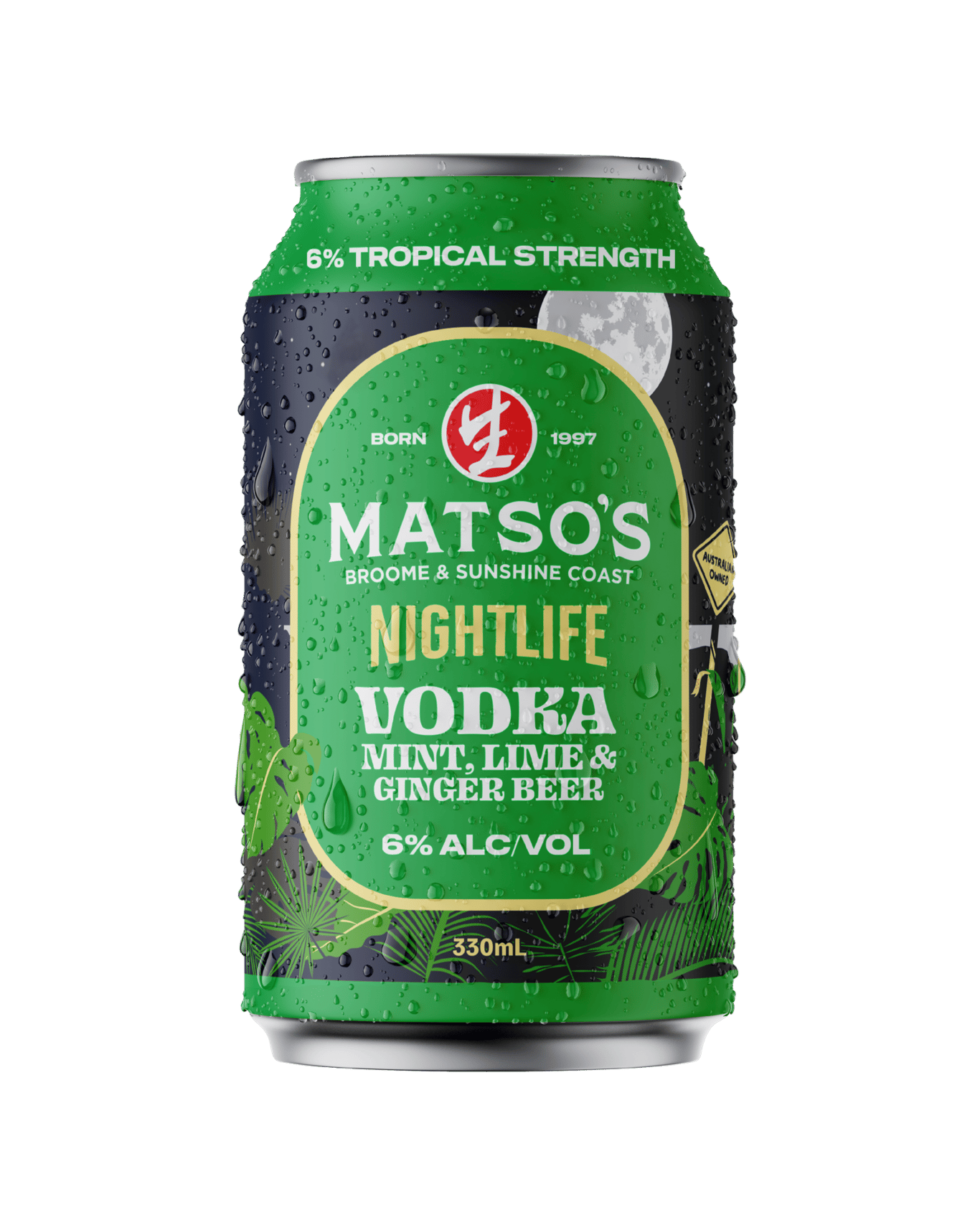 Buy Matso's Nightlife Mint & Lime Ginger Beer Cans 330ml Online @Lowest ...